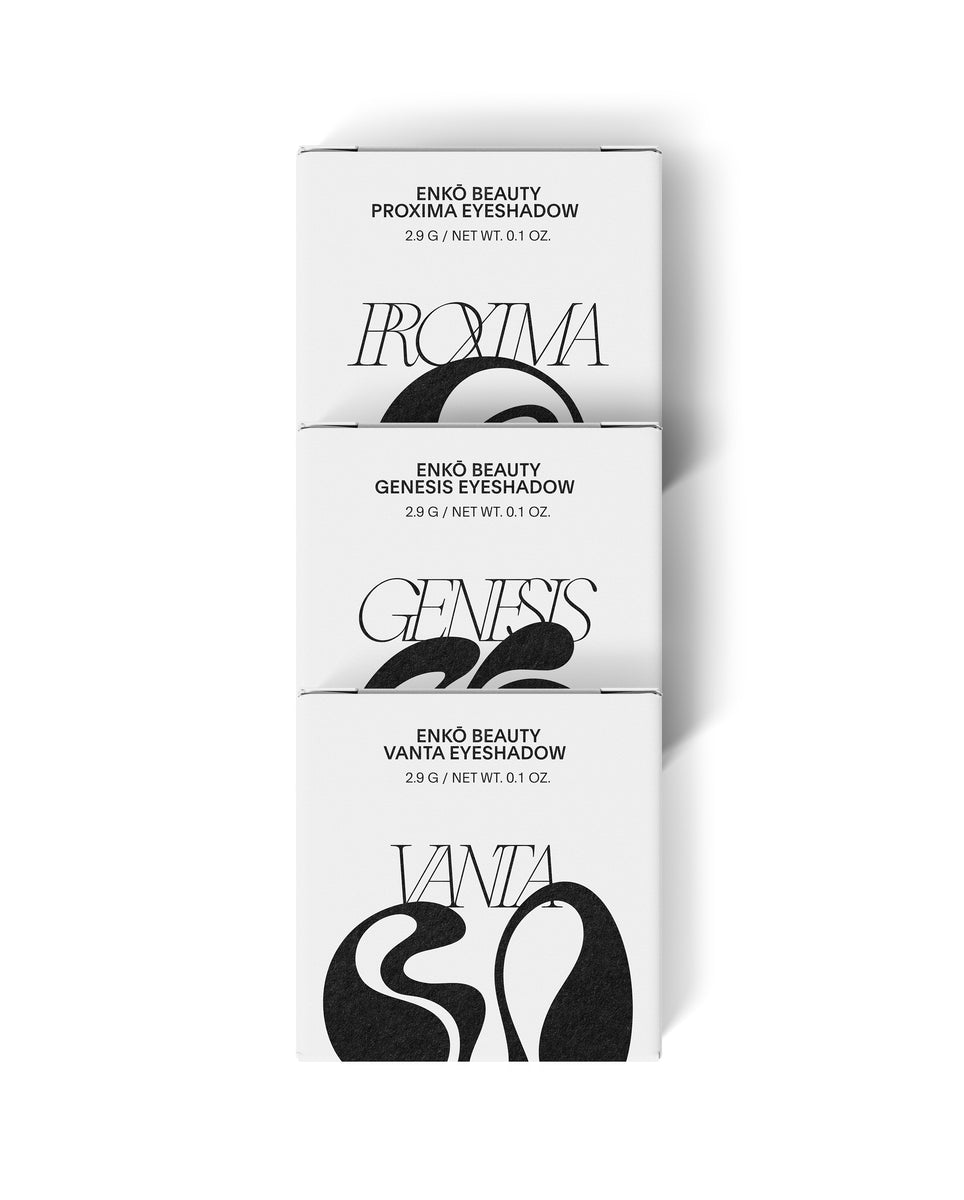 Matte Eyeshadow Stackable Trio - EnKō Beauty